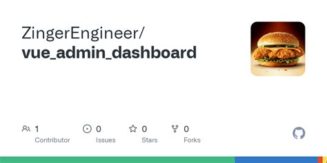 GitHub ZingerEngineer Vue Admin Dashboard