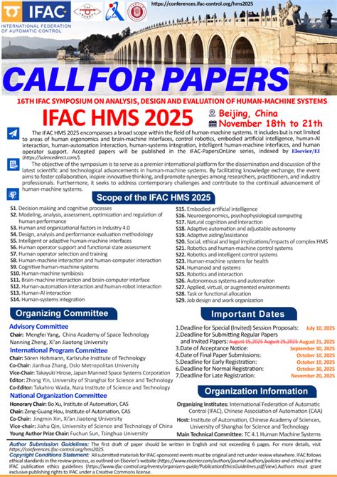 Introduction The 16th Ifac Symposium On Analysis Design And Evaluation Of Human Machine Systems