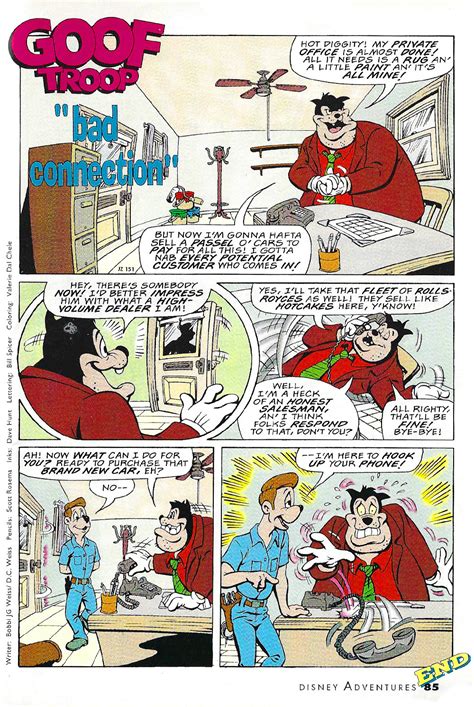 Goof Troop Bad Connection Disney Adventures Disney Adventures