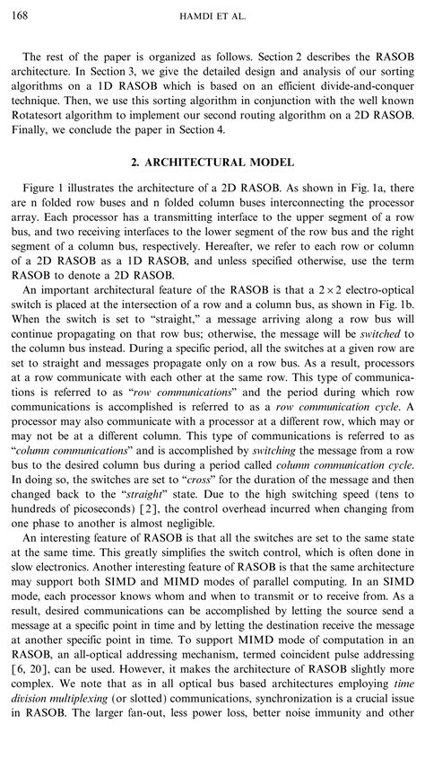 Solution Communication Efficient Sorting Algorithms On Reconfigurable