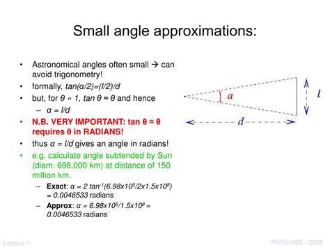 PPT Lecture Angles Parallax And Astronomical Distance Units