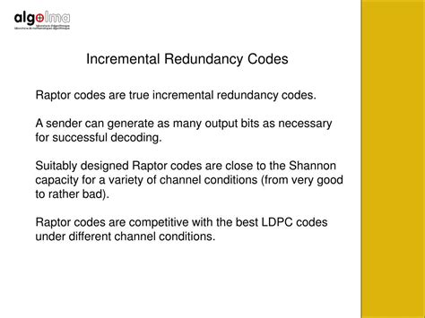 Ppt Raptor Codes Powerpoint Presentation Free Download Id4706769