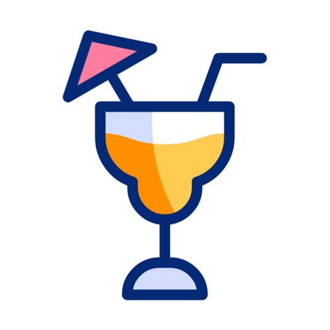 Cocktail Animated Icon Free Food And Restaurant Animated Icon