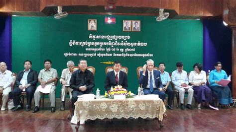 មន្រ្តីក្រសួងសុខាភិបាលជំរុញដល់គ្រូពេទ្យជំនាញវិជ្ជាជីវៈវិស័យសុខាភិបាលត្រូវតែពង្រឹង