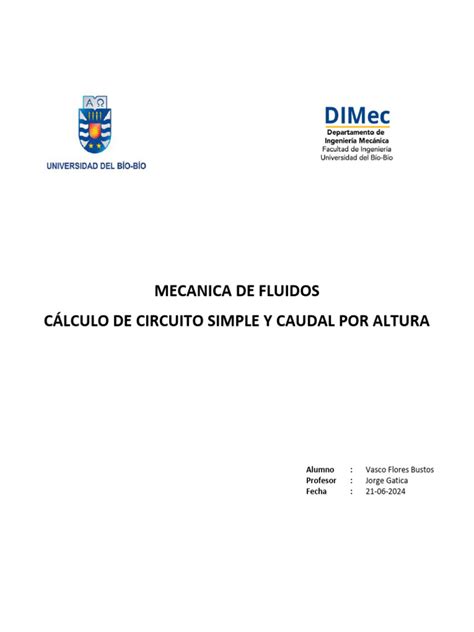 Tarea Mecanica De Fluidos Pdf Fases De La Materia Mecánica