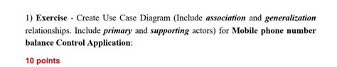 Solved Create Use Case Diagram Include Association And
