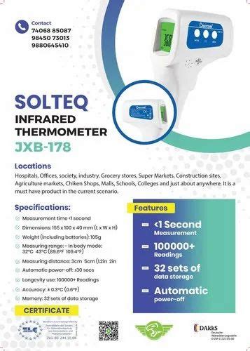 Berrcom Infrared Thermometer at Rs 3850 | Forehead Thermometer in ...