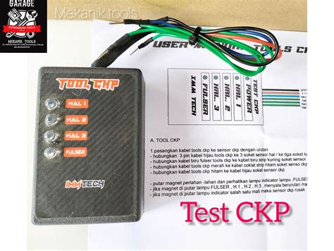 Tester Ckp Alat Test Sensor Ckp Motor Injeksi Lazada Indonesia