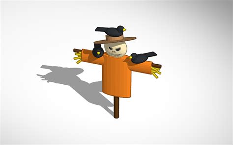 3d Design Scarecrow Tinkercad