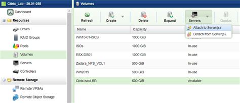 How To Configure Zadara Block Volume With Iscsi Connectivity As Citrix