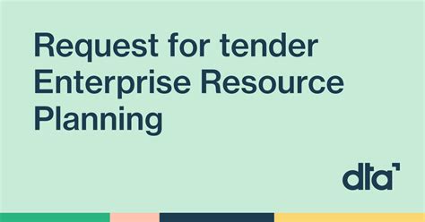 Digital Transformation Agency On Linkedin The Dta Has Released A Request For Tender To