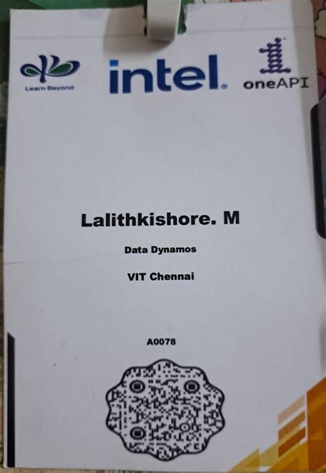 Genaihackathon2024 Innovationpinnacle Intelai Intel Intelsoftware Oneapi Jeyasundar