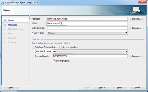 Dive In Oracle Get Attribute Default Value From Another Entity Object