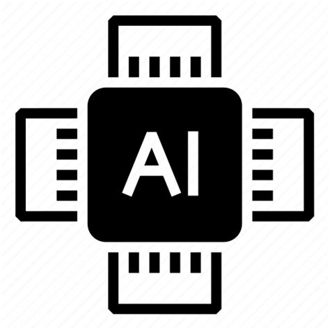 Ai Chip Cpu Processor Artificial Intelligence Technology Icon Download On Iconfinder