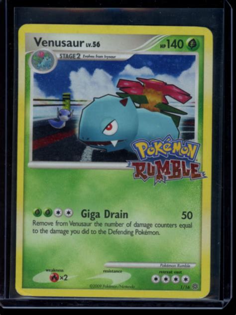 Venusaur Rumble 1 Swansemporium