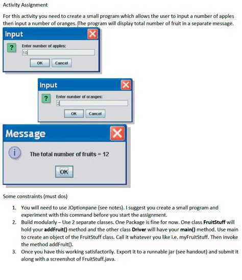 Solved Activity Assignment For This Activity You Need To