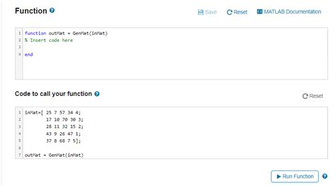 Solved Write a function called GenMat that takes a 2D array | Chegg.com