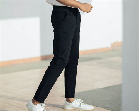 What Are The Different Types Of Dress Pants For Men Black Lapel