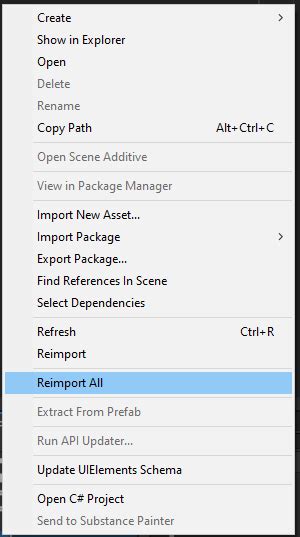 Recompile All With Out Re Importing 2019 Unity Engine Unity Discussions
