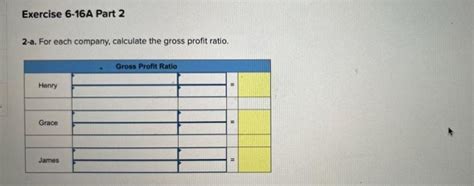 Solved Required Information Exercise 6 16a Calculate Levels