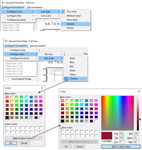Main Vision Manualxi Data Plotting