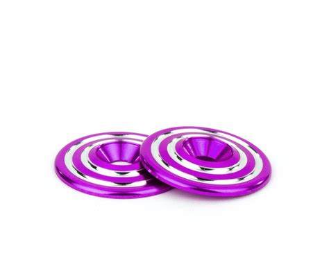 Ringer Wing Buttons Purple Accessorie Av10084 Pur