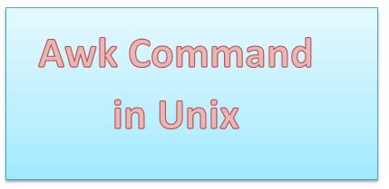 21 Awk Command In Linux Unix With Examples Techgoeasy