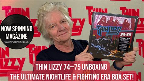 Thin Lizzy 74 75 Nightlife And Fighting Years Box Set Review Now Spinning Magazine