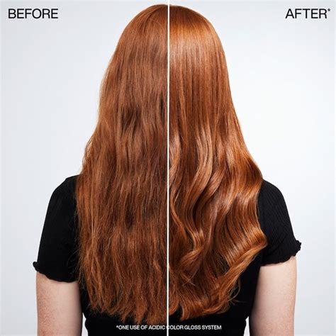 Acidic Color Gloss Heat Protectant Treatment Redken