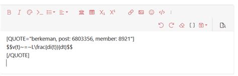 can we see the latex source code for each post physics forums