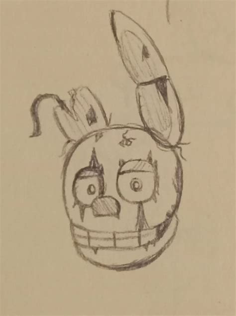 New Springtrap Drawing By Fnassssssss On Deviantart