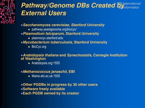 Ppt Update On The Pathway Tools Software Powerpoint Presentation