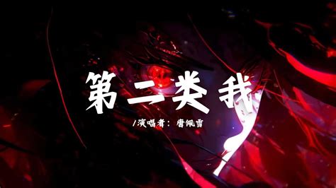 唐佩雪 第二类我『听 我心跳里面的东西 听 它说要刻进你身体』【动态歌词 Lyrics Video】 Youtube