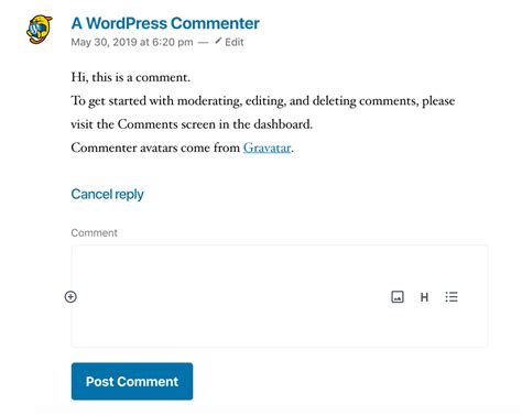 block comments 1 wordpress handleiding