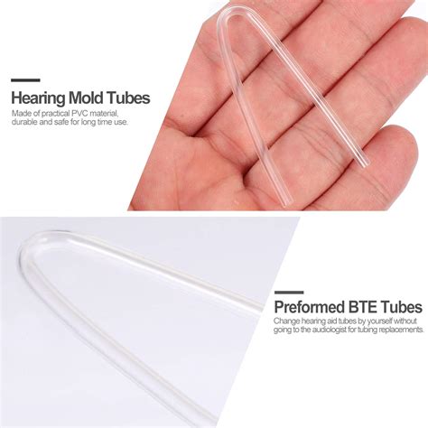 Ibasenice Preformed Bte Earmold Tubes Pvc Hearing Aids Machine Tubes Earmold Machine Tube Molds