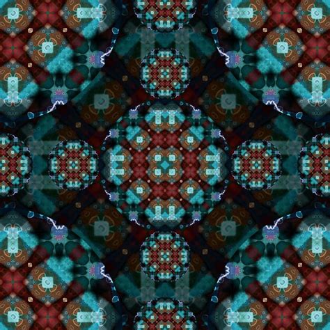 Premium Photo Seamless Abstract Symmetrical Pattern