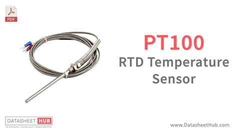 Wzp Rtd Pt100 Temperature Sensor Datasheet The Therma