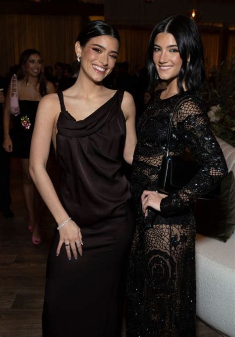 Charli D Amelio And Dixie D Amelio The Walt Disney Company Emmy Awards Party In La