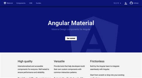 V Material Angular Io Angular Material UI Component V Material Angular