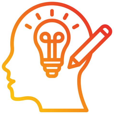 Conceptual Generic Gradient Outline Icon