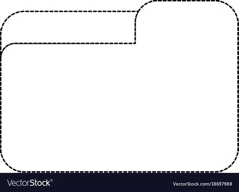 Isolated File Design Royalty Free Vector Image