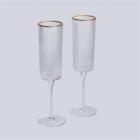 Copa De Champan Youmu De Vidrio Detalia