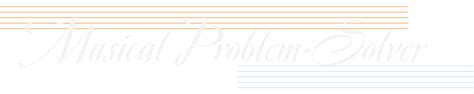 musical problem solver — conductor orchestrator musicologist