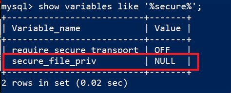 解决mysql导入数据时遇到secure File Priv的问题 国王陛下万万岁 博客园