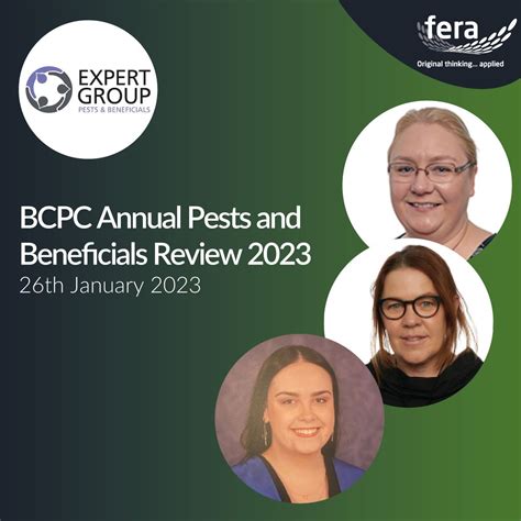 Fera Science Ltd On Linkedin Fera Science Will Be Attending The Bcpc Annual Pests And Beneficials…
