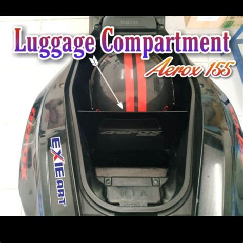 Sekat Bagasi Aerox 155 And All New Aerox Connected Plug N Play Lazada