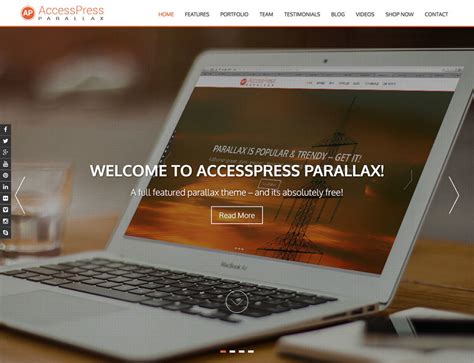 10 Free Parallax Wordpress Themes 2022 Athemes