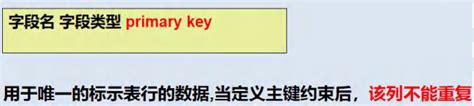零基础带你学习mysql—primary Key主键（二十三） 阿里云开发者社区