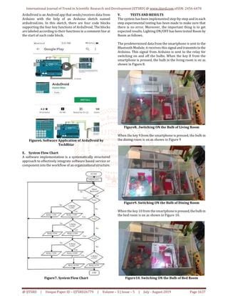 Arduino Based Home Lighting Control By Android Phone PDF