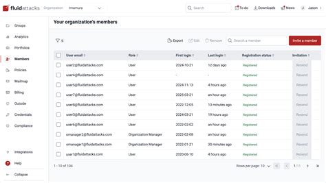 Manage Members Fluid Attacks Help